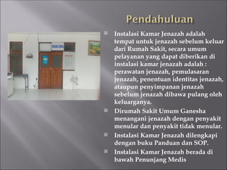 Materi instalasi Kamar Jenazah Power Point.ppt