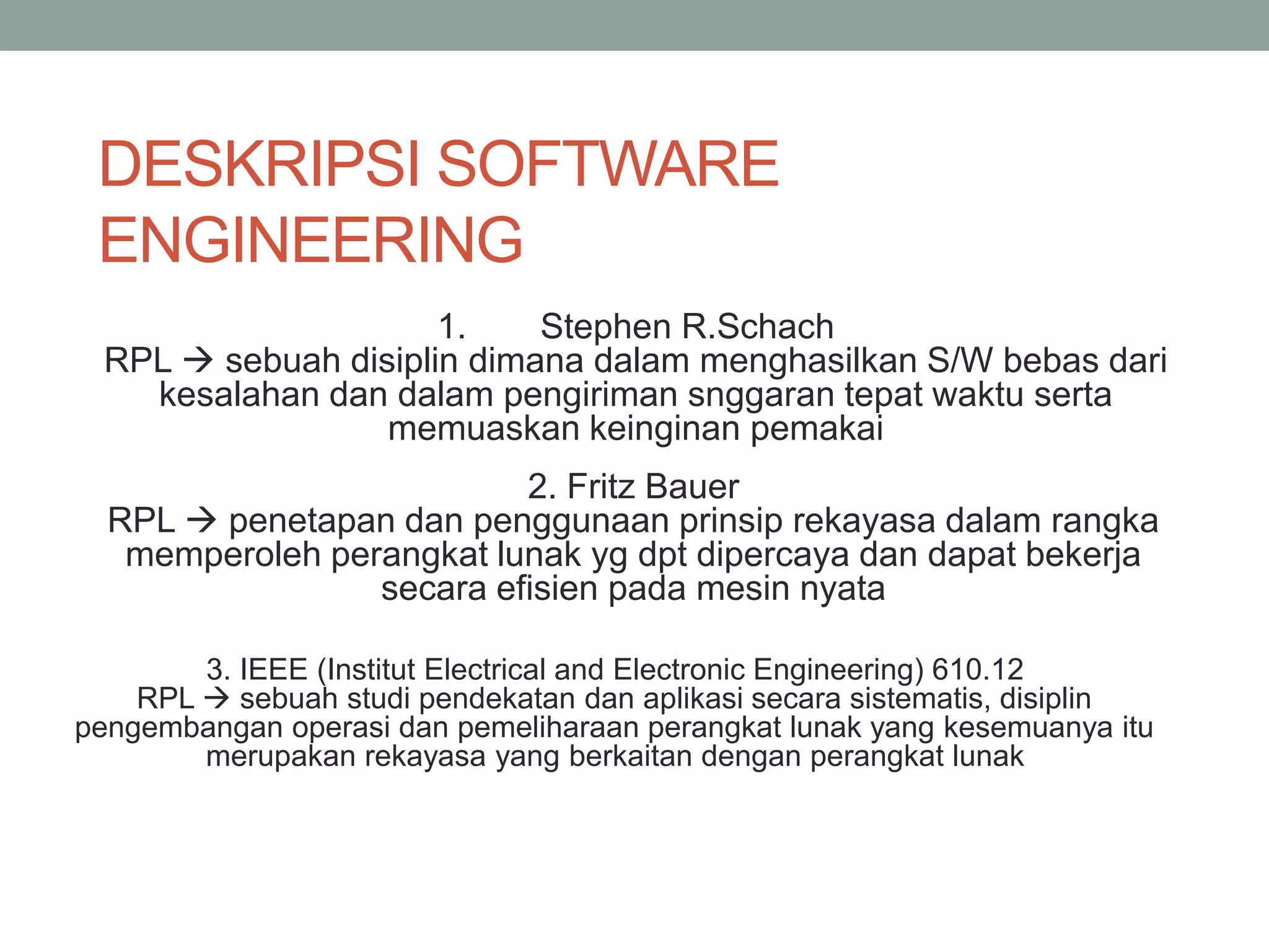 Materi karakteristik software | PPT