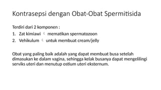Keluarga Berencana hormonal injeksi dsbb | PPTX