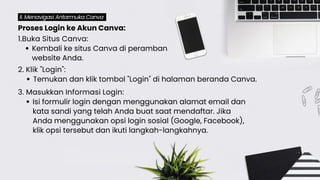 Materi Presentasi Dasar-Dasar Canva untuk Pemula | PDF