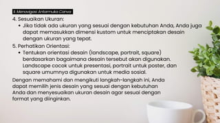 Materi Presentasi Dasar-Dasar Canva untuk Pemula | PDF