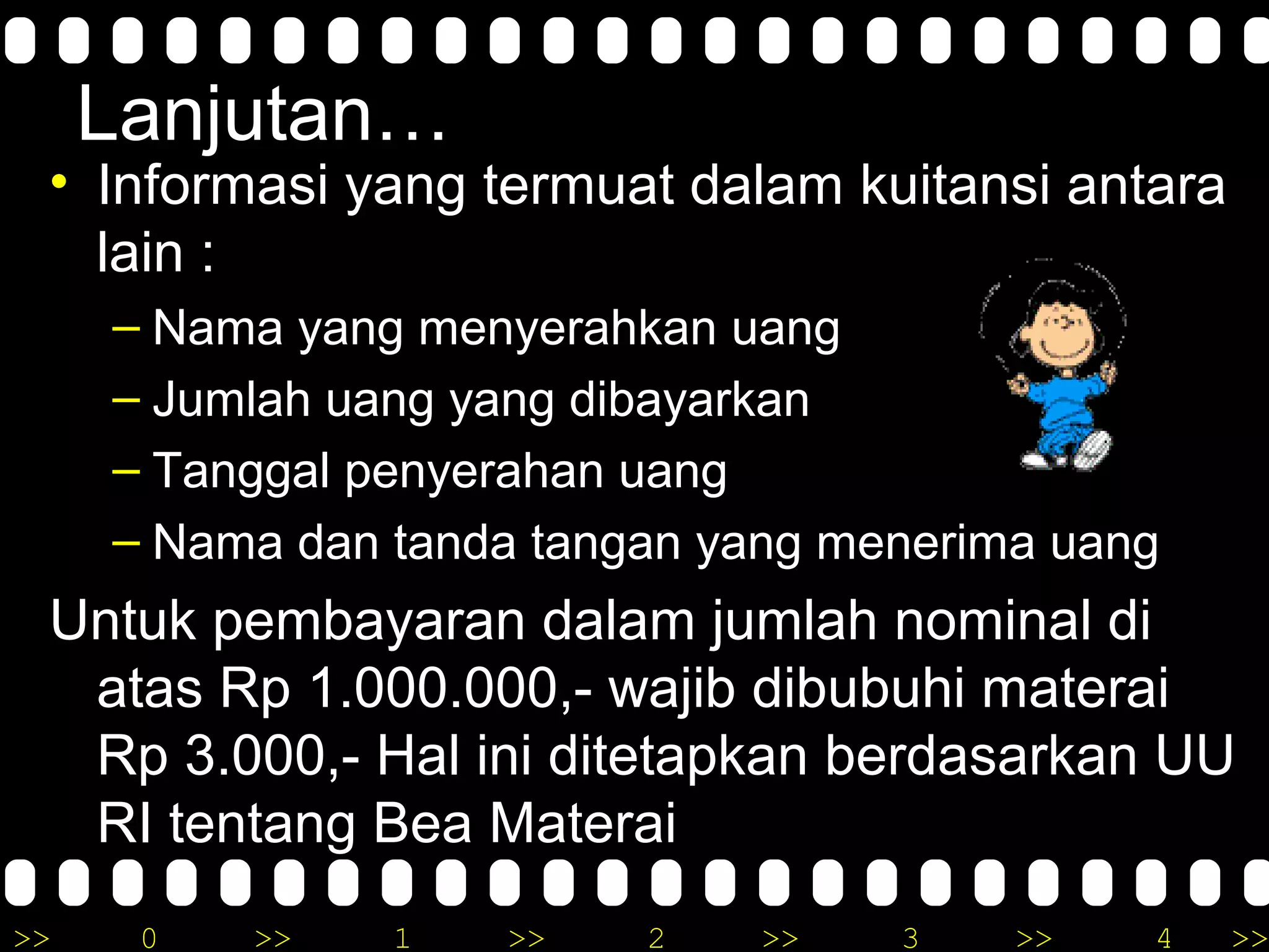 Materi ke 1 analisis dokumen transaksi (bukti transaksi) | PPT