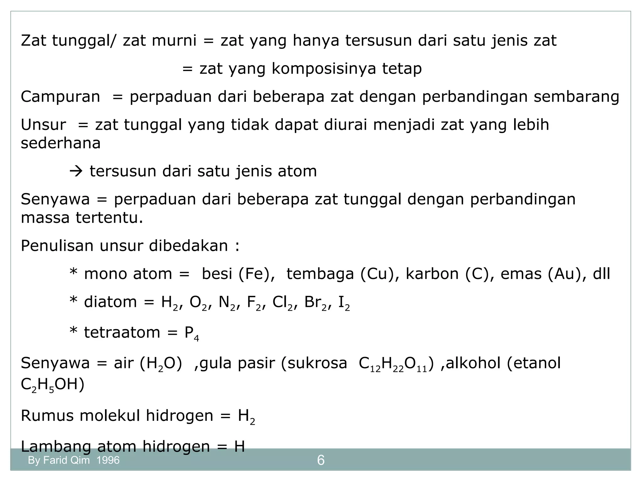 Perubahan materi | PPT