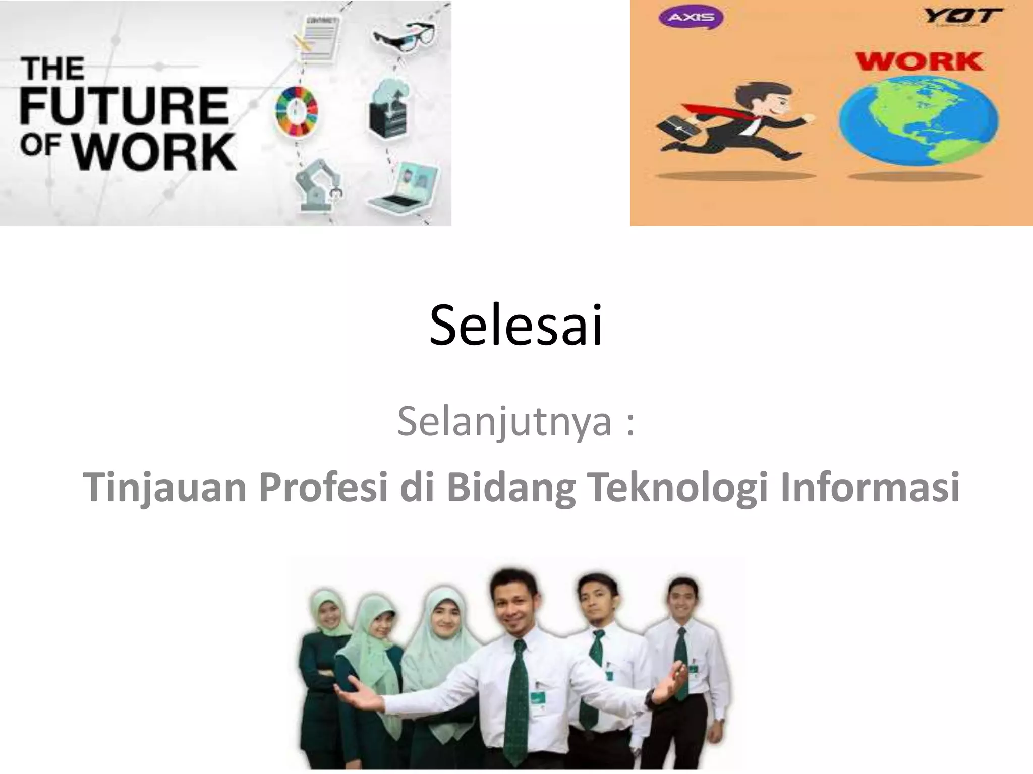 Materi ke 4 ; PEKERJAAN, PROFESI DAN PROFESIONAL.pptx