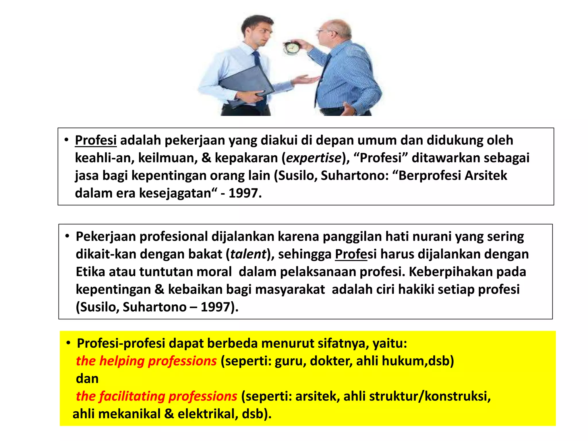 Materi ke 4 ; PEKERJAAN, PROFESI DAN PROFESIONAL.pptx
