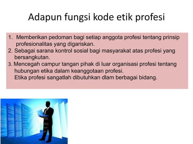 Materi ke 4 ; PEKERJAAN, PROFESI DAN PROFESIONAL.pptx