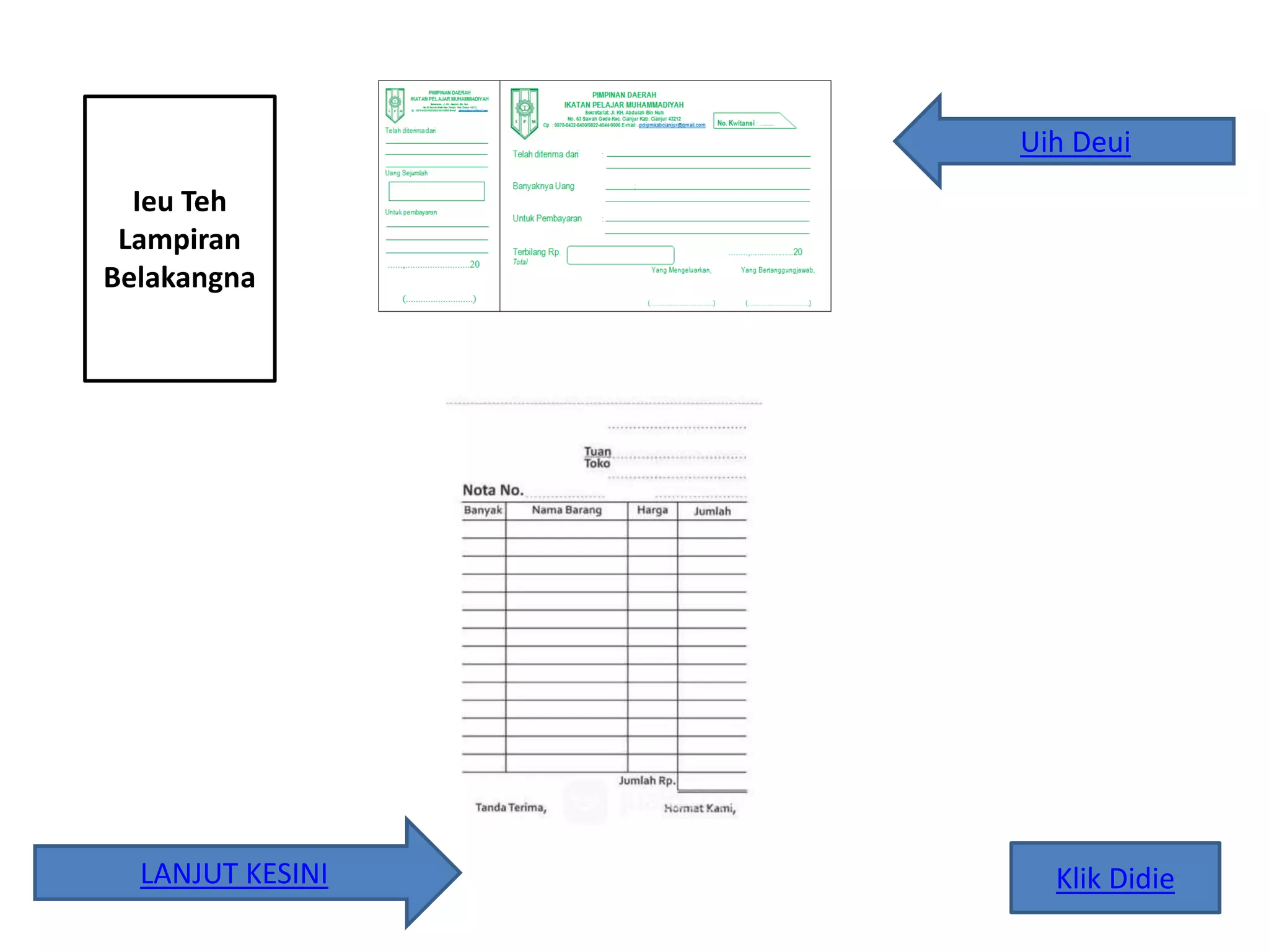 Materi keadministarasian IPM | PPTX