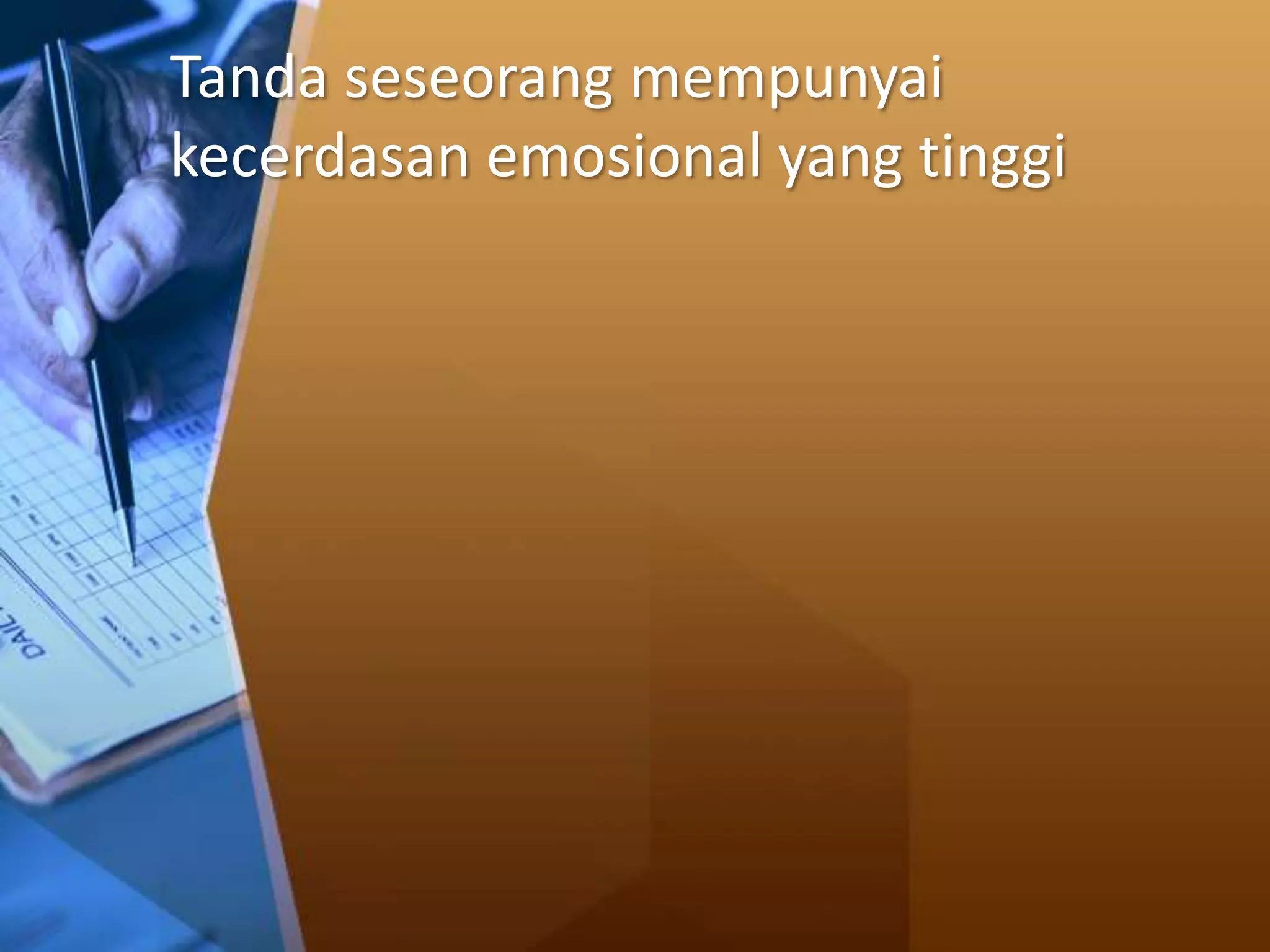 Materi kecerdasan emosional | PPTX