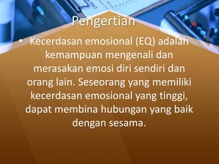 Materi kecerdasan emosional | PPTX