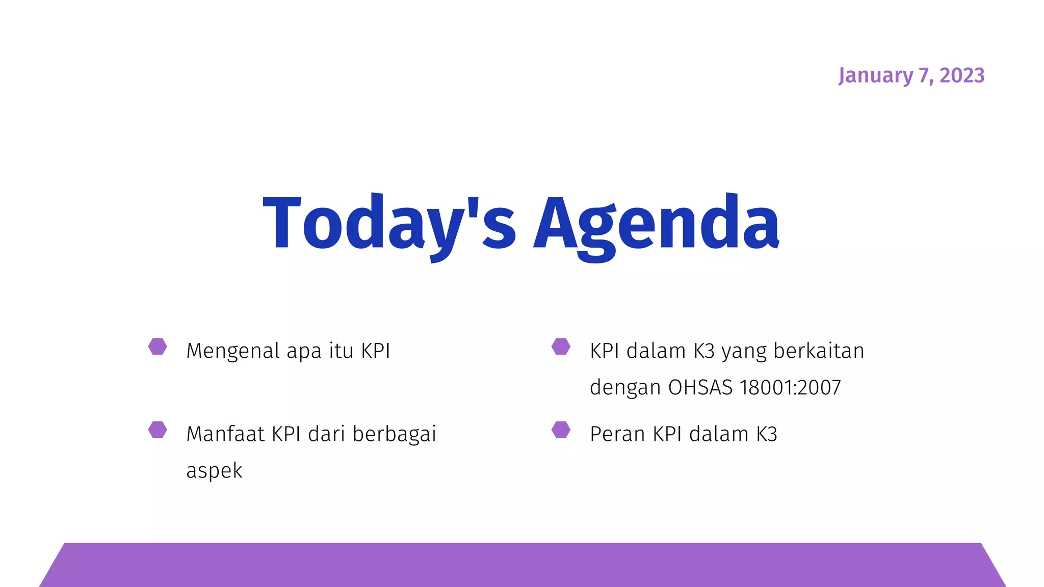 Key Performance Indikator pada K3 | PPTX