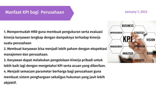 Key Performance Indikator pada K3 | PPTX