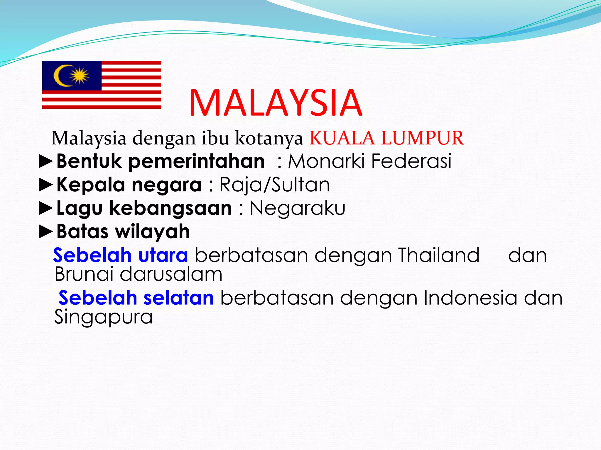 Materi kelas 6 tema 1 negara negara asean karya kelompok 3 | PPTX