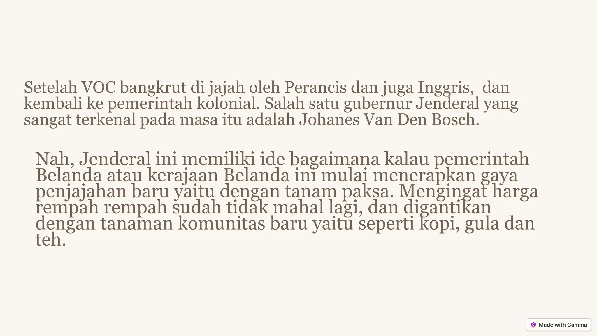 materi kelas XI sejarah - kolonialisme dan perlawanan bangsa Indonesia ...