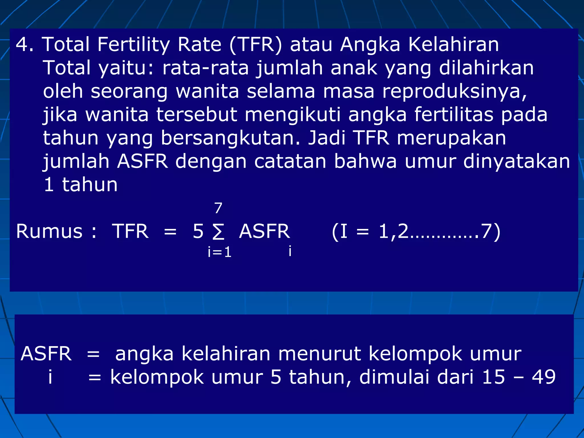 Materi kependudukan dalam geografi | PPT