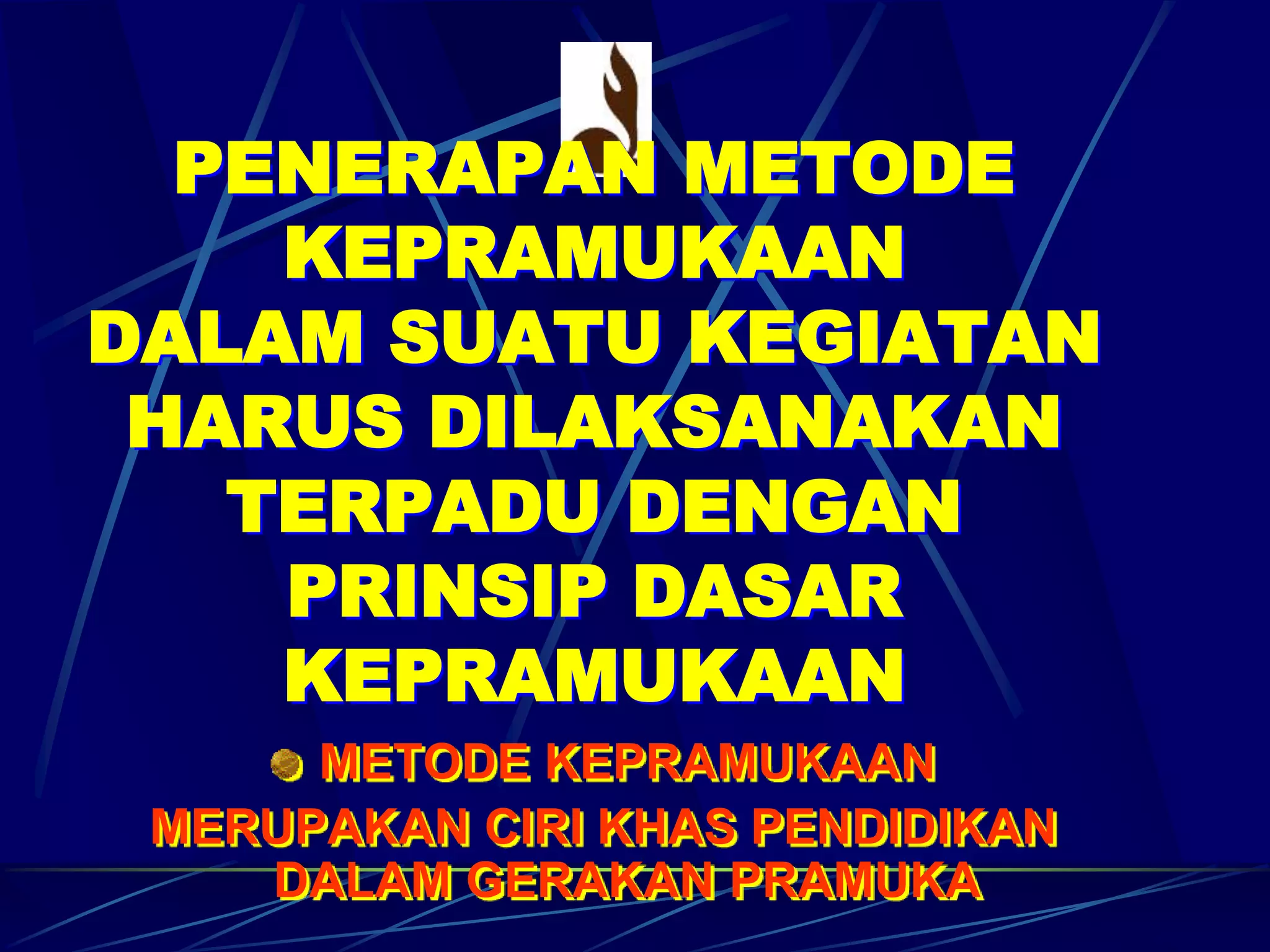 Materi kepramukaan | PPTX