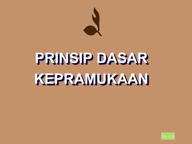 Materi Kepramukaan Ppt 
