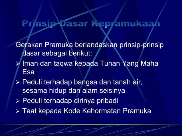 Materi kepramukaan | PPTX