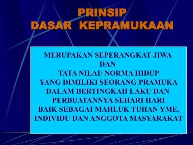 Materi kepramukaan | PPTX