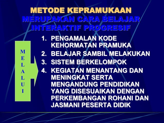 Materi kepramukaan | PPTX