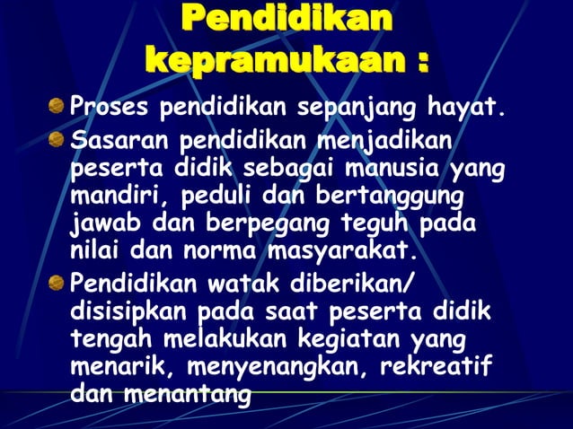 Materi kepramukaan | PPTX