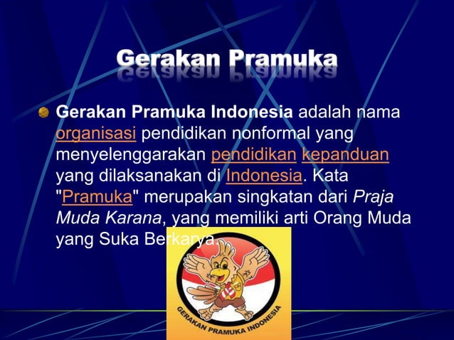 Materi kepramukaan | PPTX