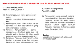 MATERI KETUA KPU RI TENTANG PEMILU DAN PEMILIHAN SERENTAK.pptx