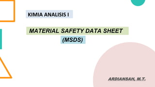 Materi Kimia Analisis I_MSDS.pptx