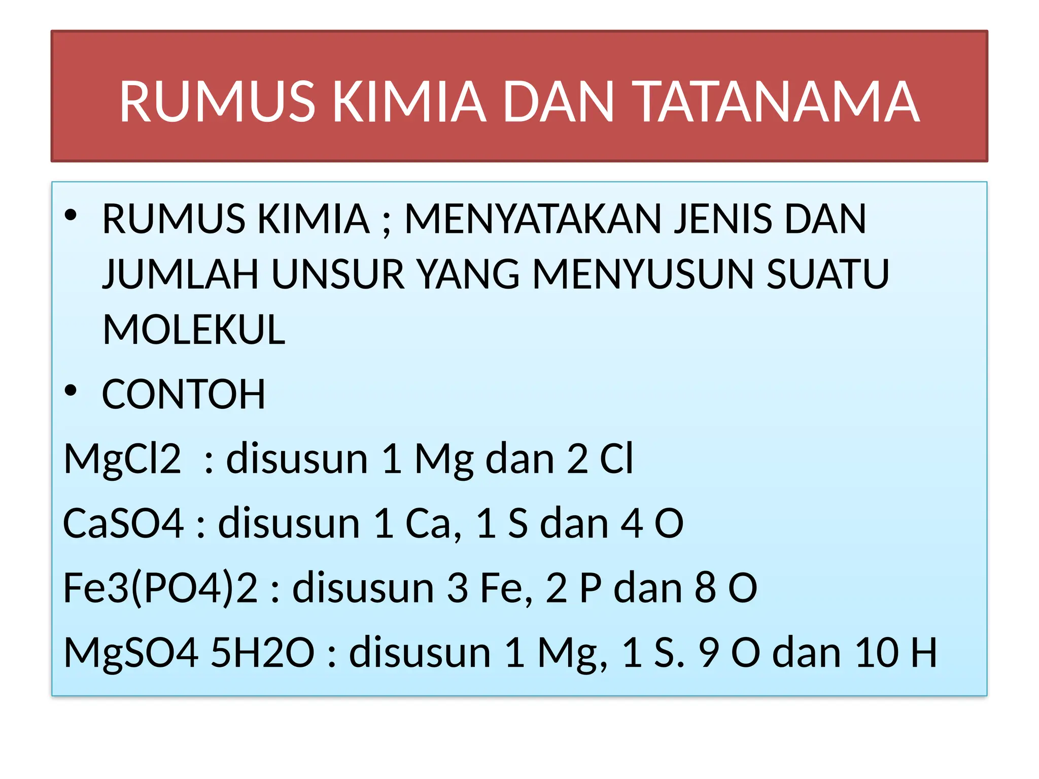 Materi Kimia Kelas 10 tata nama senyawaa | PPTX