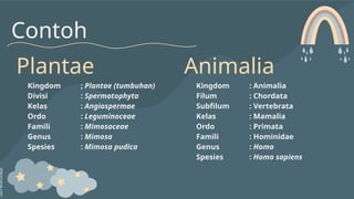 materi kelas x klasifikasi Makhluk Hidup.pptx