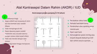 Materi Kontrasepsi pada wanita usia subur | PPTX