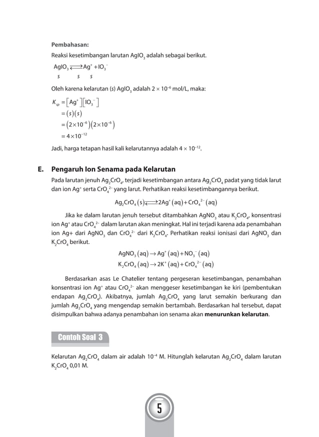 Materi ksp 1 | PDF
