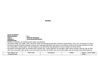 [Materiku86.blogspot.com] silabus kelas 6 k13 rev2018 tema 3 | DOCX