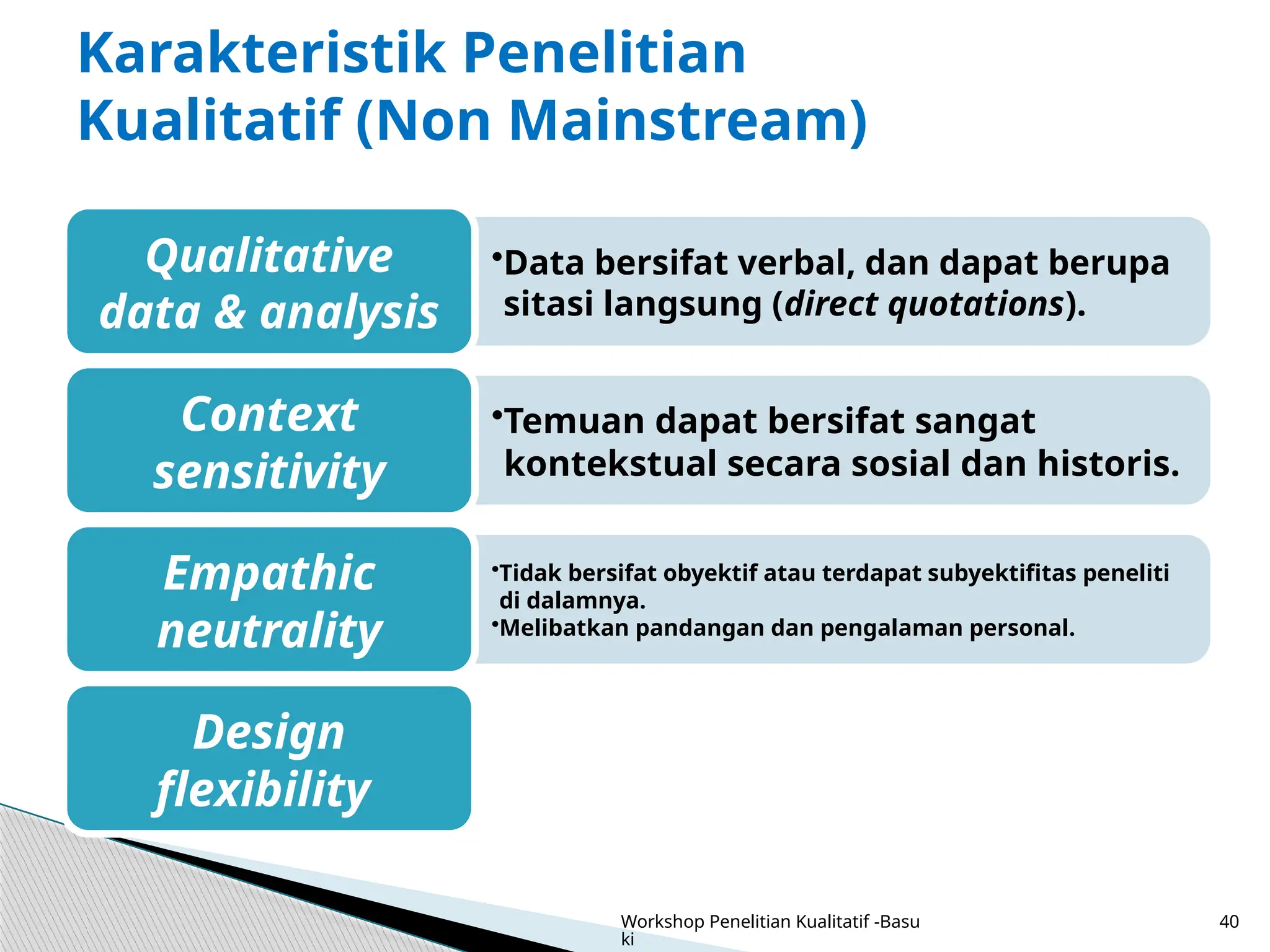 Materi Kualitatif berkaitan dengan penelitian kualitatif | PPT