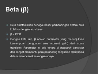 Materi Kuliah-Transistor.ppt