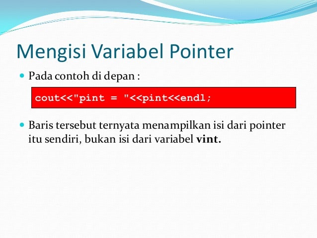 Materi Kuliah 03 Pointer Part 1