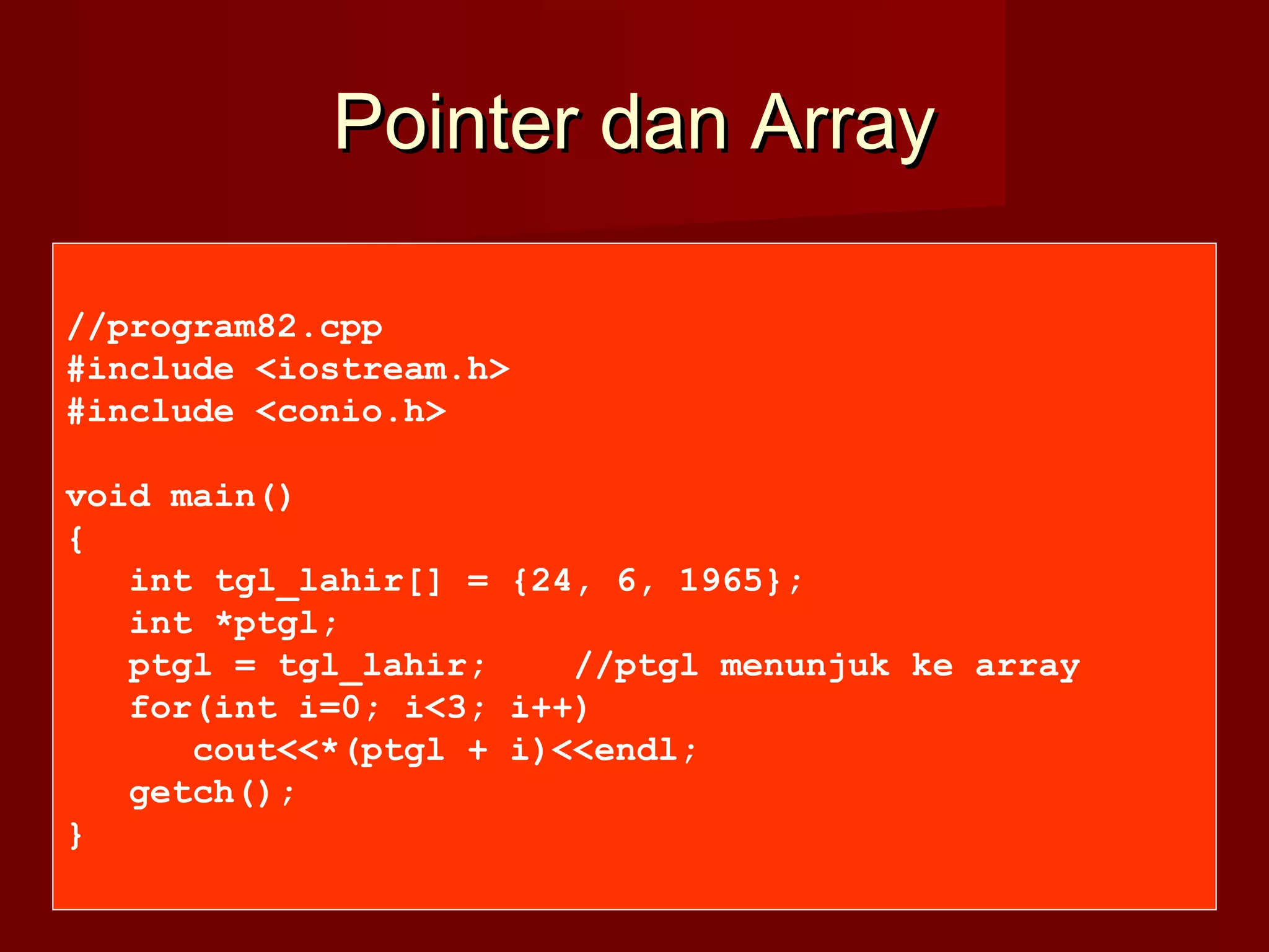 Materi kuliah 22 pointer part 2 | PPT