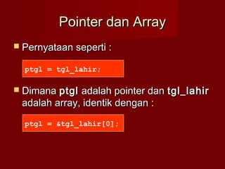 Materi kuliah 22 pointer part 2 | PPT