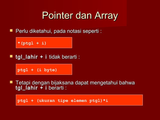 Materi kuliah 22 pointer part 2 | PPT