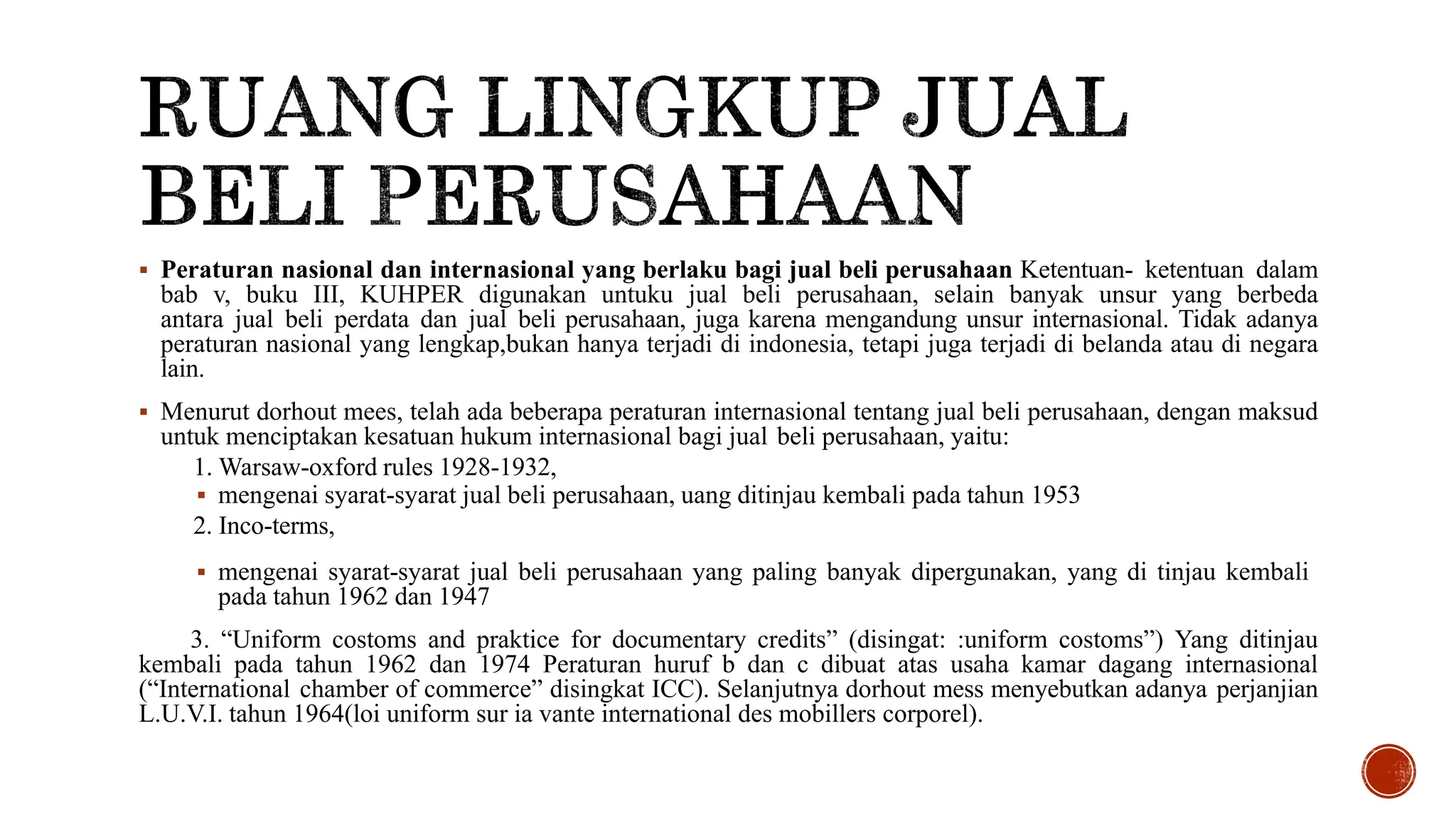 Materi Kuliah 5,6,7 Hukum Jual Beli Perusahaan.pptx