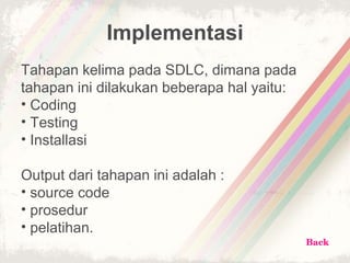 Metodologi Pengembangan Sistem | PPT