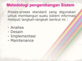 Metodologi Pengembangan Sistem | PPT