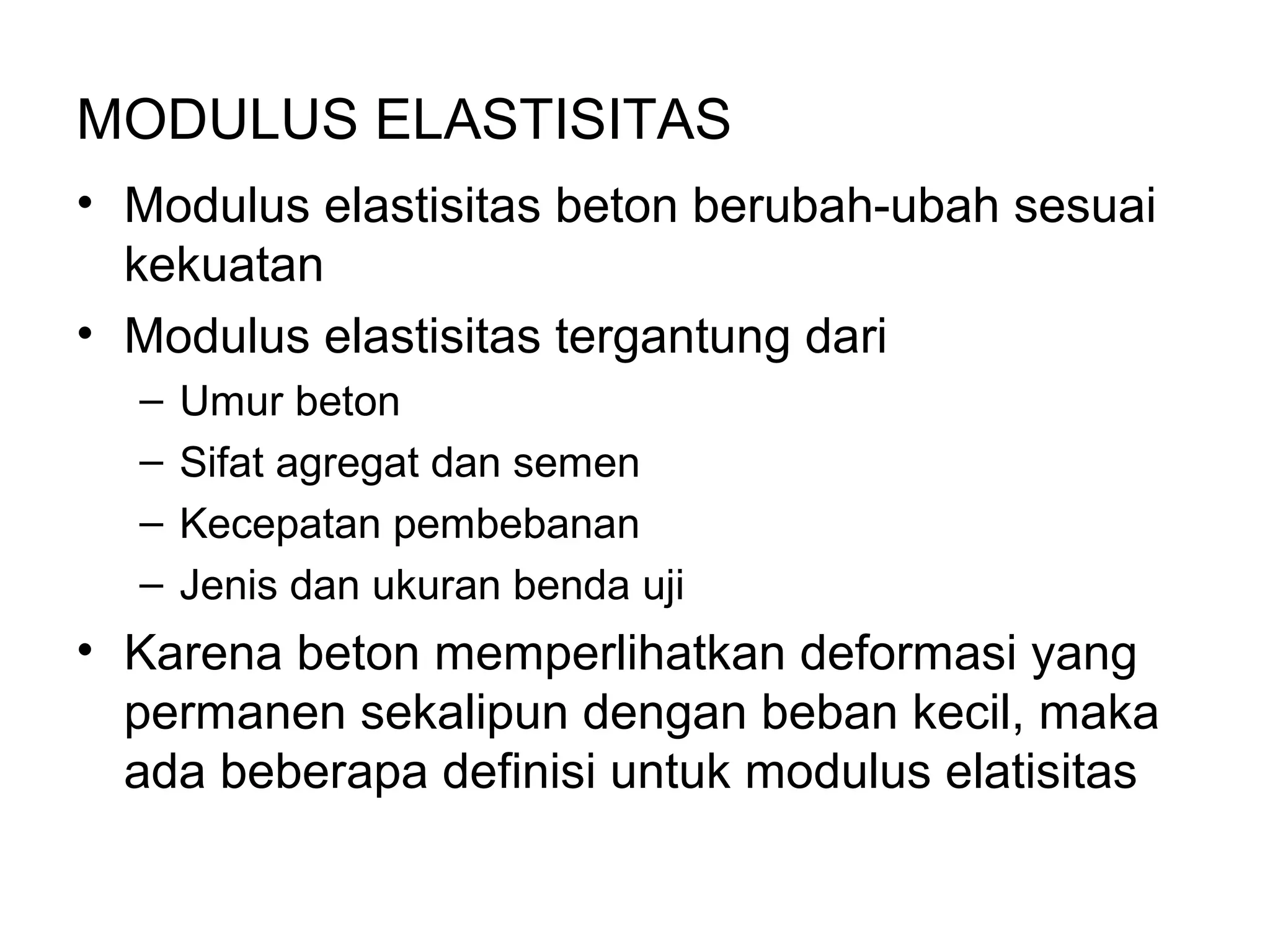 Materi kuliah beton sederhana | PPT