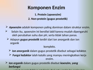 merupakan materi kuliah biokimia umum Enzim.pptx