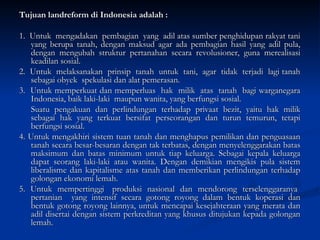 Materi Kuliah OL H.Agraria (3-Landreform).ppt
