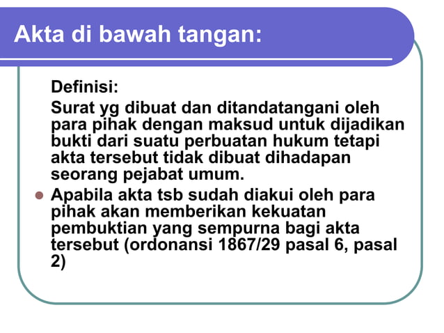 Materi Kuliah OL Haper - Pembuktian. ppt | PPT