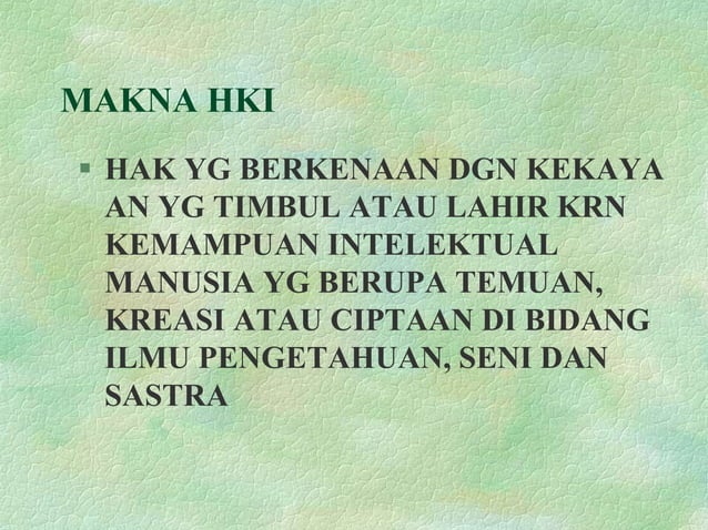 Materi Kuliah HKI .ppt