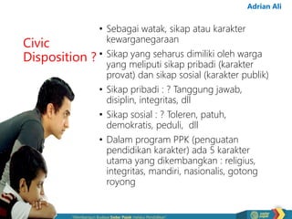 Materi kuliah PKN Pertemuan 1 | PPTX