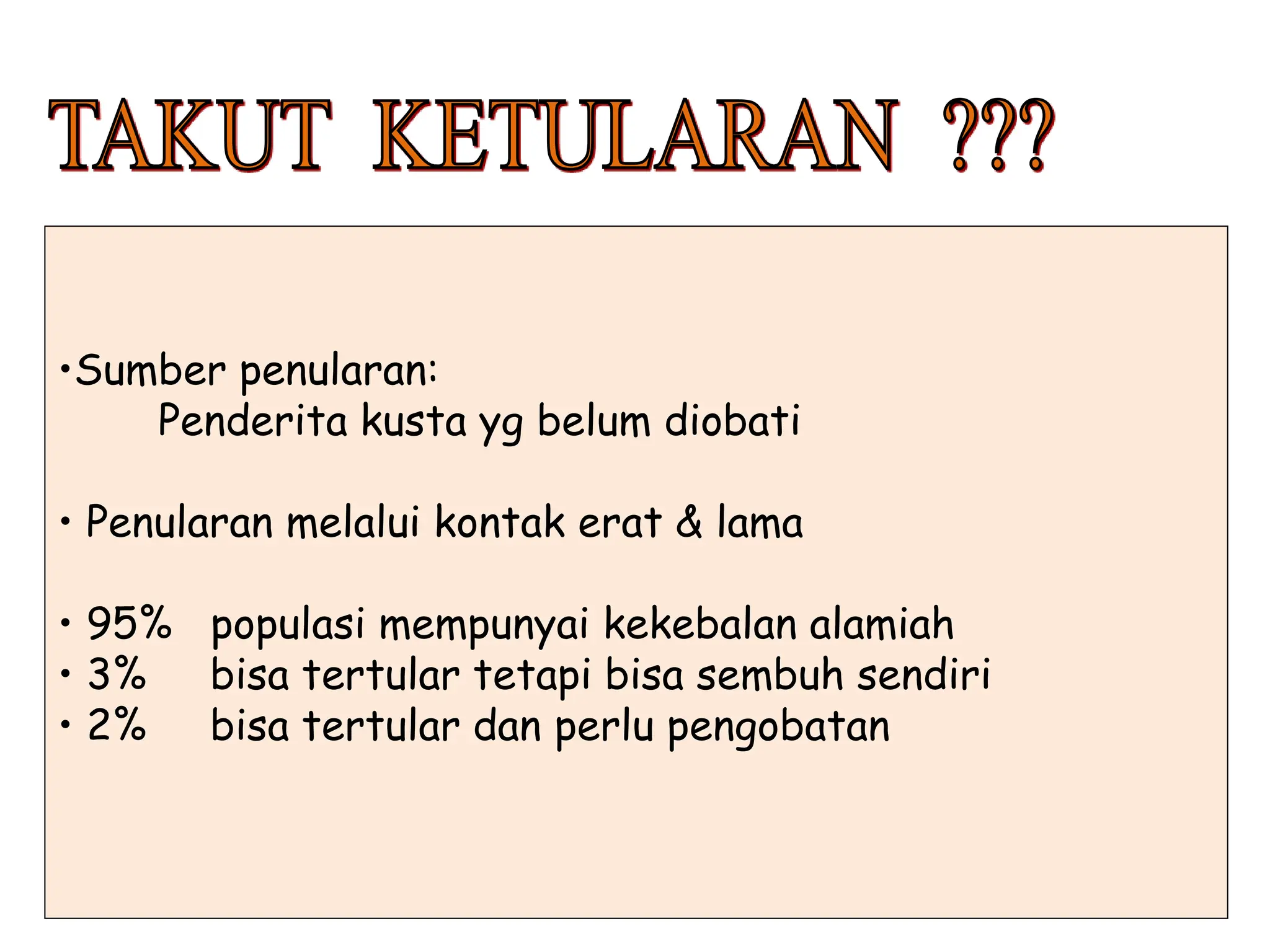 materi penyakit kusta untuk orang awam indonesia | PPTX