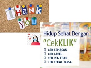 Materi Label Keamanan Pangan pangan aman ppt | PPTX