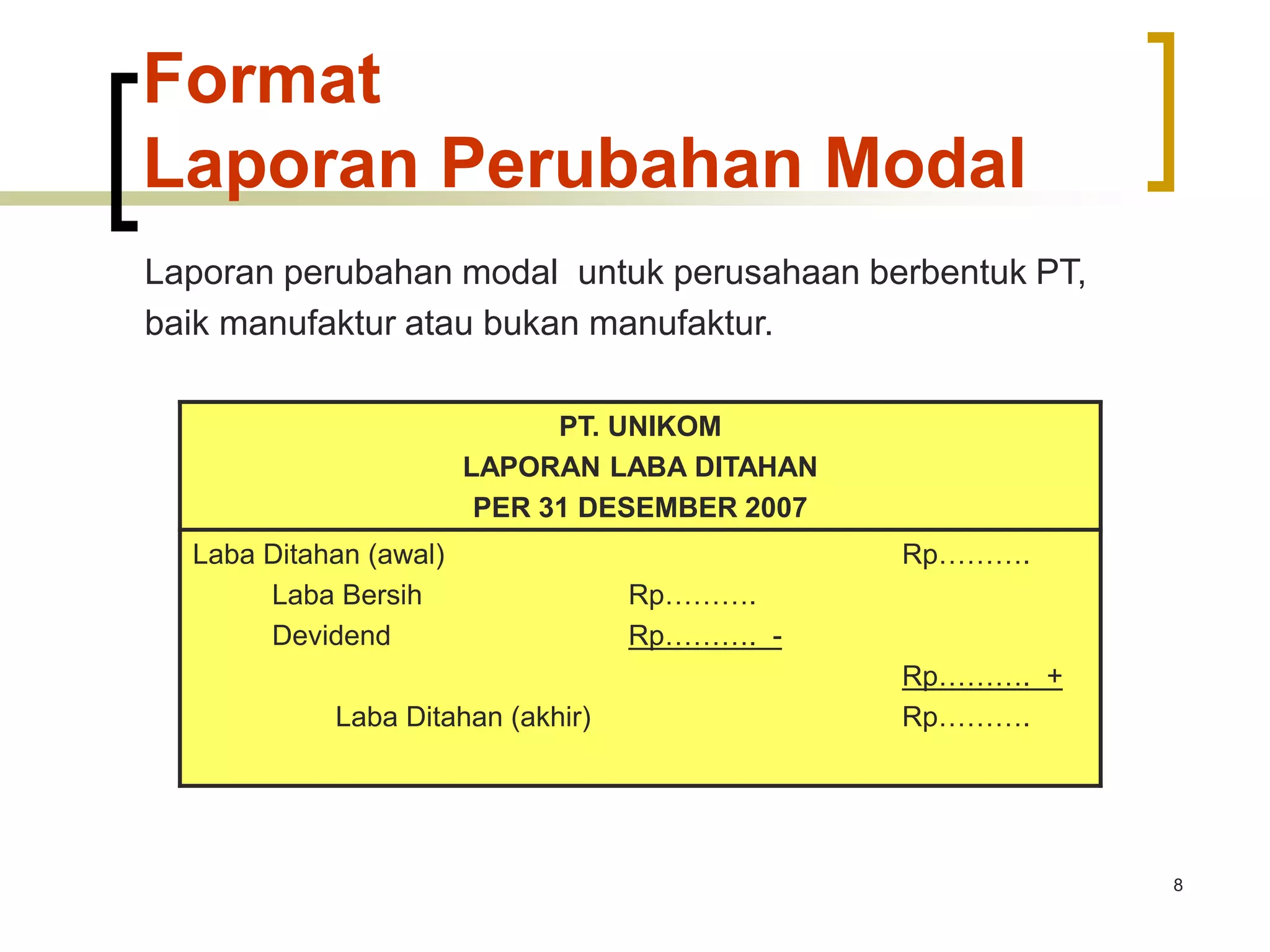 materi laporan keuangan contoh.ppt